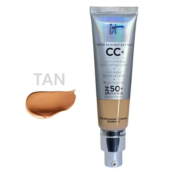 it cosmetics | Makeup | It Cosmetics Cc Cream Tan Fl Oz Full Size ...